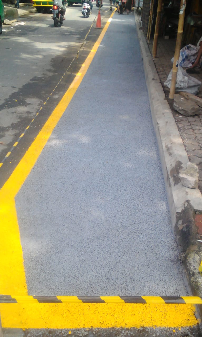 beton porous, beton pori, beton serap air